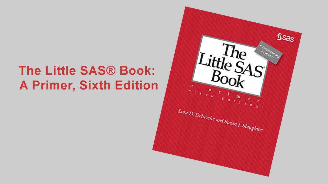 The Little SAS Book – A Comprehensive Review - MYCPLU